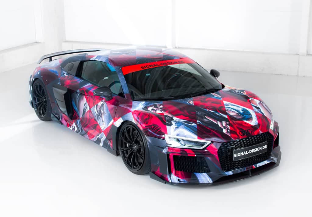 Audi R8 Comic Folierung | AUTODINO