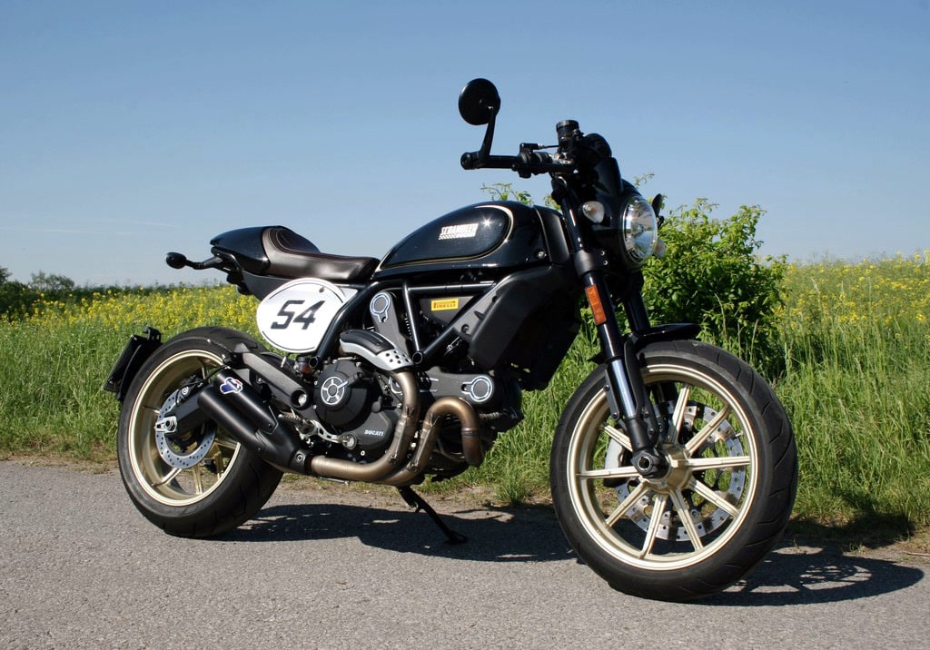 Ducati Scrambler 800 Café Racer Probefahrt | AUTODINO